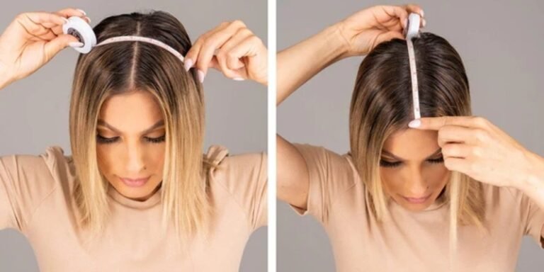 How to Measure Your Scalp Hair for the Perfect Human Hair Topper Fit ...